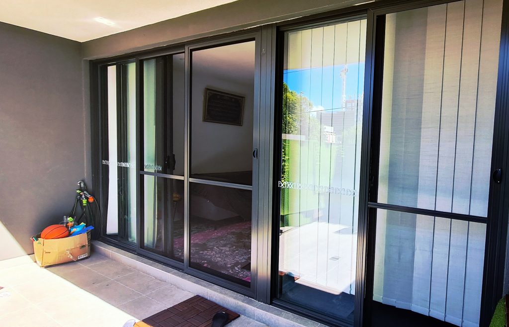 Sliding Flydoor Door Stacked Installation - Value Security Doors ...